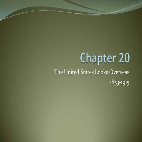 American history chapter 20 | PPTX