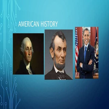 American history frist day of school powerpoint | PPT