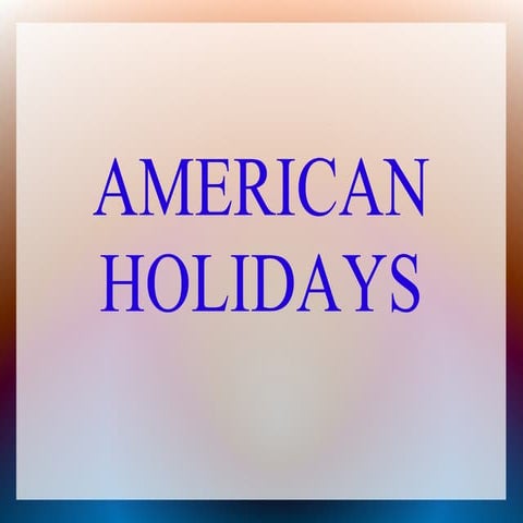 Holidays Around the World | PPTX