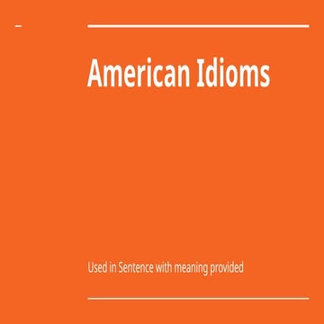 Practice American Idioms in the classroom.pptx