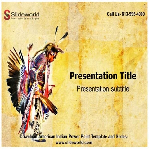Native American Background Powerpoint
