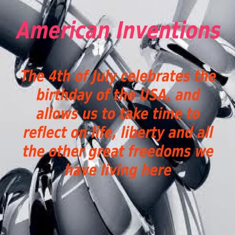 American inventions | PDF