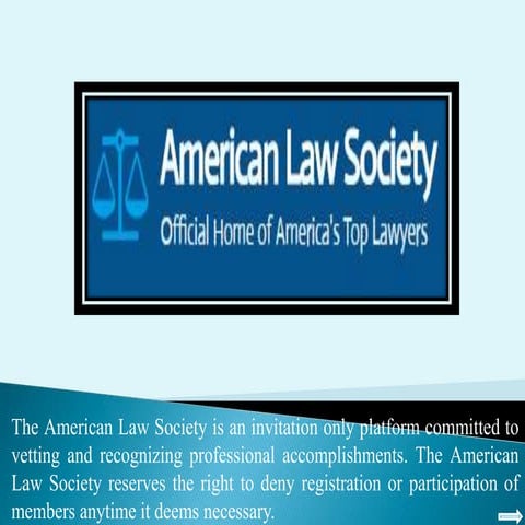 American Law Society | PPTX