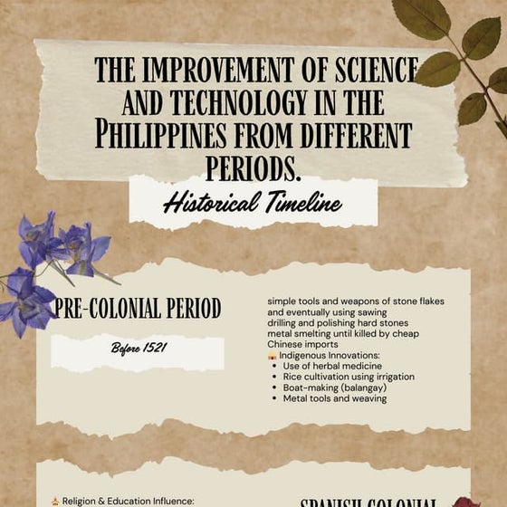 Brief history of science and technology of the Philippines | PPTX ...