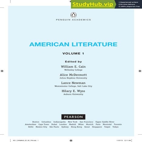 American Literature | PDF