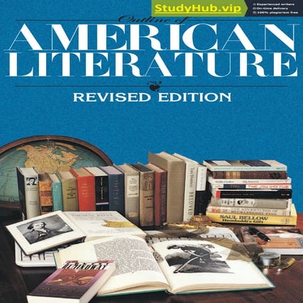 AMERICAN LITERATURE Outline of REVISED EDITION.pdf | Poetry | Books and ...