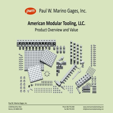 American Modular Tooling Llc | PPSX | Model Toys | Hobbies & Interests