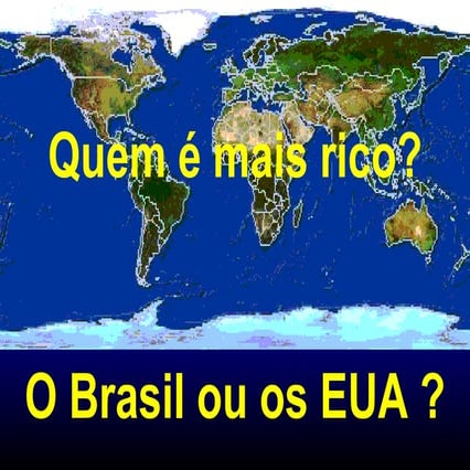 Americano Pobre X Brasileiro Rico | PPS