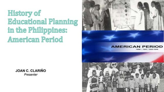 Philippine educational system american regime | PPT