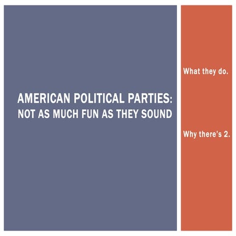 American political parties | PPT