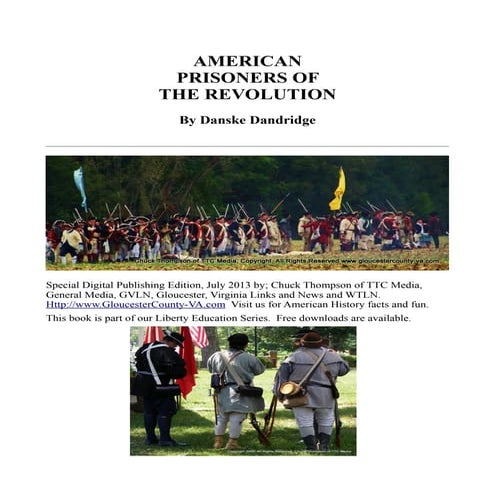 American Prisoners of the Revolution | PDF