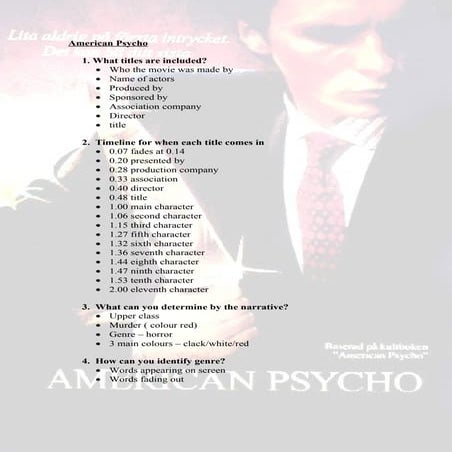American Psycho | DOC