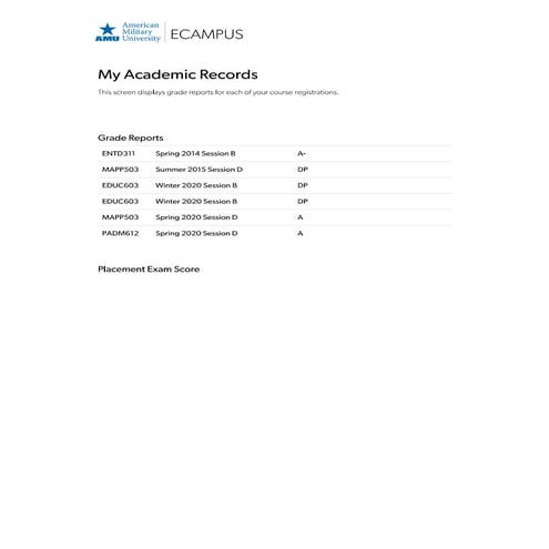 Augustana University Transcript of Deepak (Danny) Singh December 1 ...