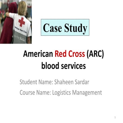 American red cross case study | PPT