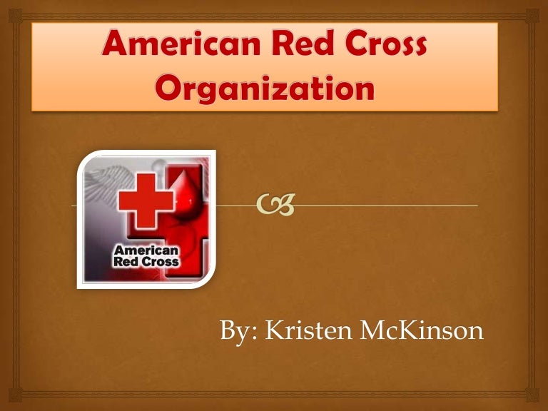 American red cross organization
