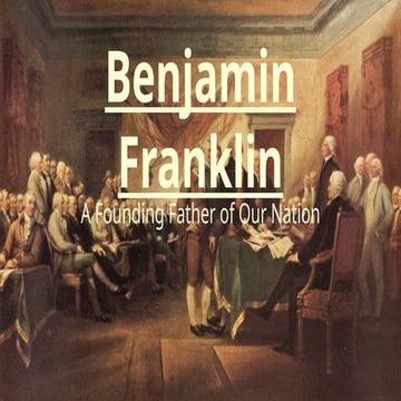 American Republic Project: Benjamin Franklin | PPTX