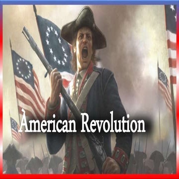 American revolution | PPTX