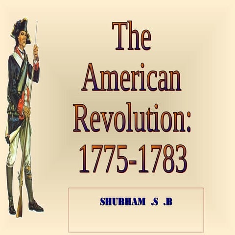 American revolution | PPT