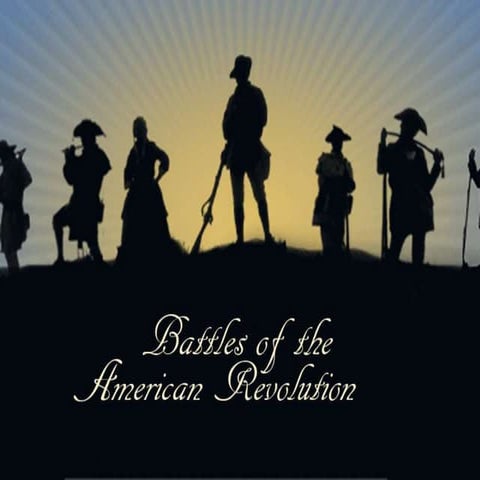 Battles of the American Revolution | PPTX