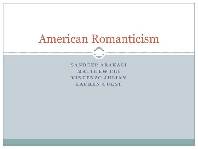 American Romanticism.pptx