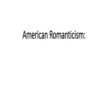 American Romanticism.pptx