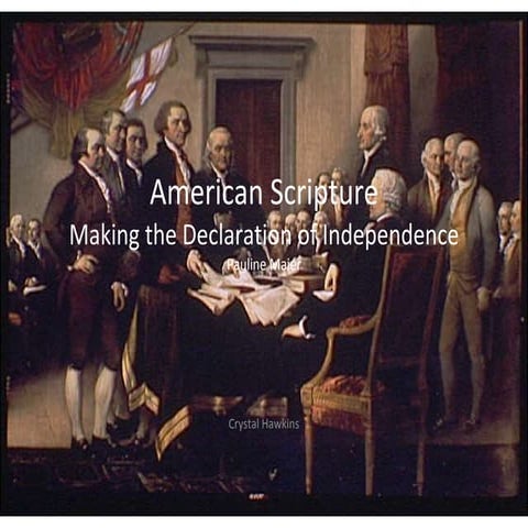 The Declaration Of Independence | PPT