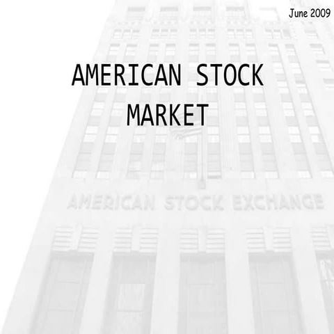 american stock exchanges first ppt .pptx
