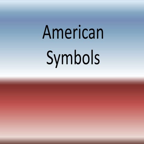 American symbols | PPTX