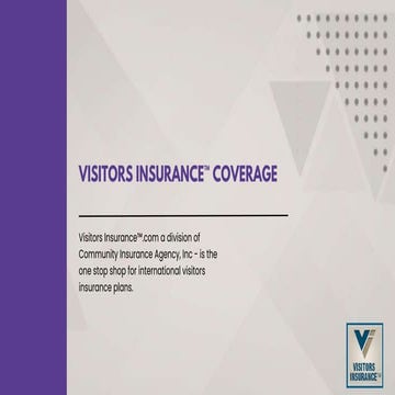 Best American Visitors Insurance ppt.pptx