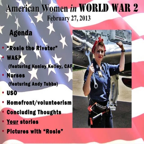 American Women in WW2 | PPT