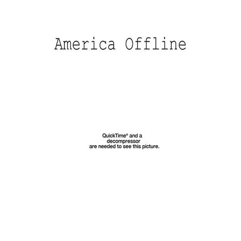 America Offline | PPT
