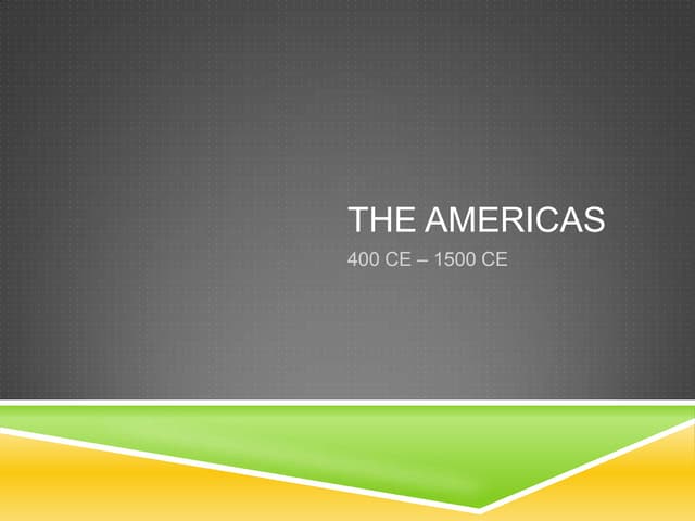 Mesoamerican Civilizations | PPT