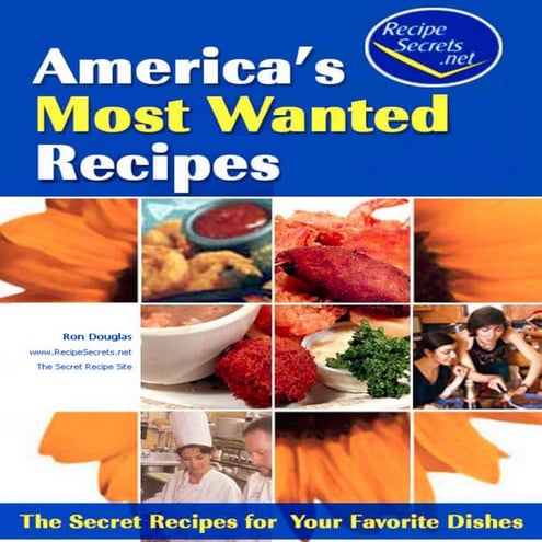 Americas most wanted recipes | PDF