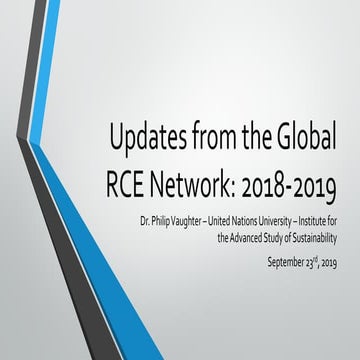 Updates from the Global RCE Network: 2018-2019 | PDF