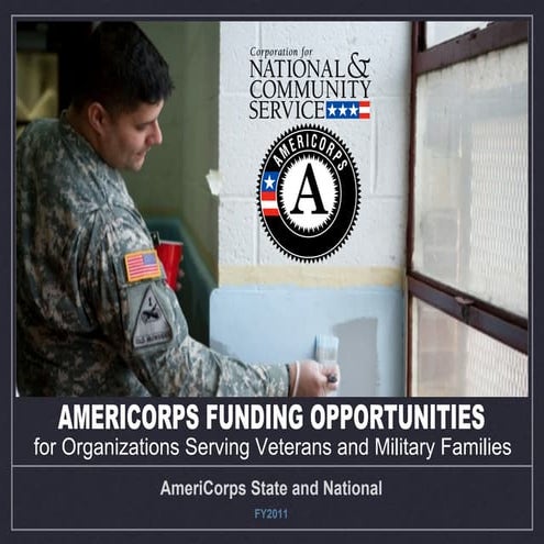 AmeriCorps Veterans Presentation FY2011 | PPT