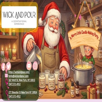 A Cozy & Merry Little Candle-Making Party | PDF