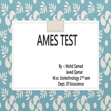 Ames test.pptx