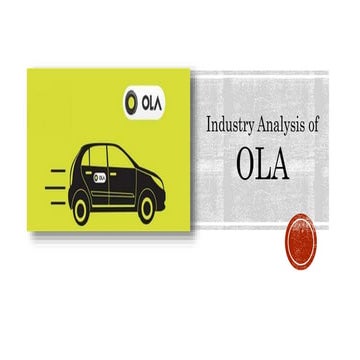 Industrial Analysis of OLA | PPTX