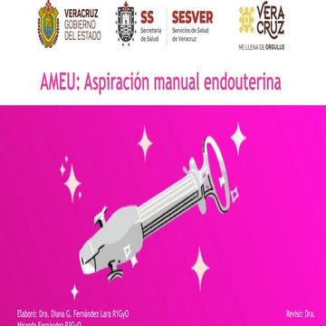 Aspiracion manual endouterina (AMEU) | PDF