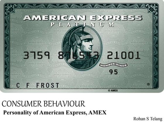 Amex marketing plan (1) | PPT