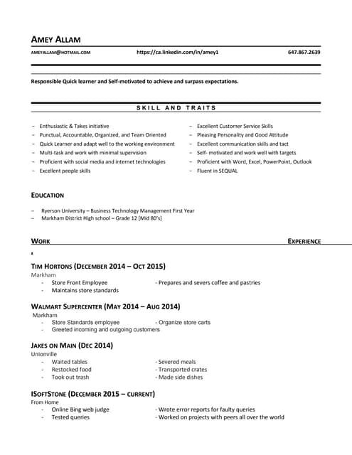 resume-shahram rezaei-aircanada. | PDF