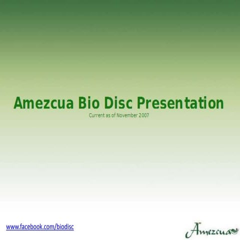 bio disc | PPT
