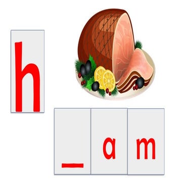 am word family - reading word for kindergarten students | PPTX