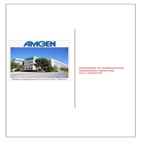 Amgen pharma | DOCX