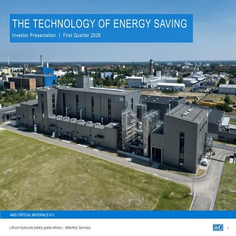 AMG Quarterly Investor Presentation May 6, 2026 | PDF