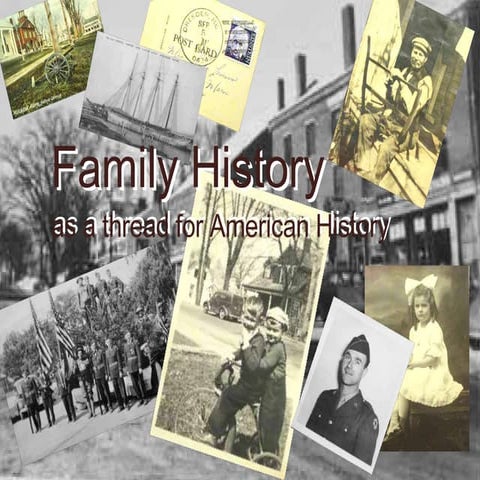 Family History in American History | PPT