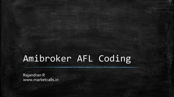 AmiBroker ApplyStop Introduction | PDF