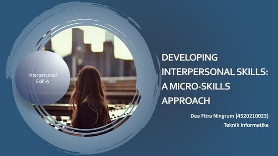 Interpersonal skill chandrawidiyanto 4520210065 | PPT