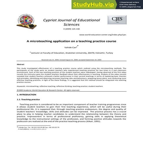 A microteaching application on a teaching practice course.pdf
