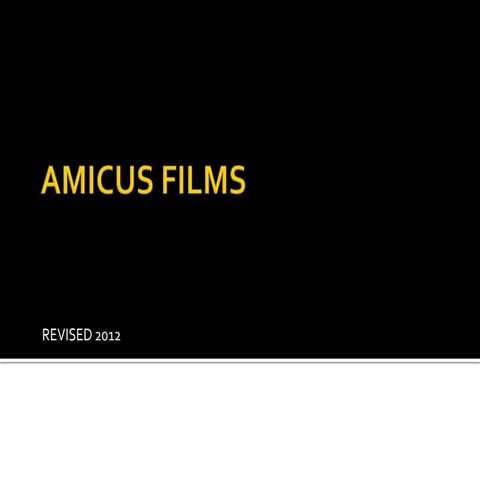 Amicus 2012 | PPT